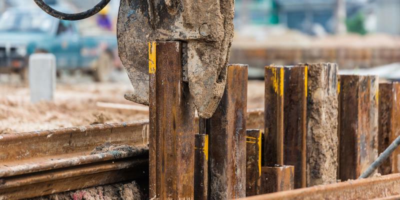 Sheet Piling and CFA Walls Sunshine Coast | First Class Piling